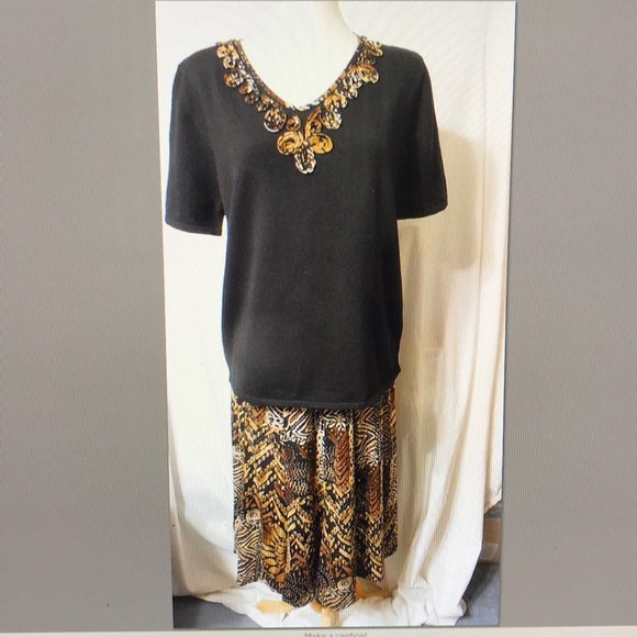 Alfred Dunner | Skirts | Darling Skirt Set | Poshmark